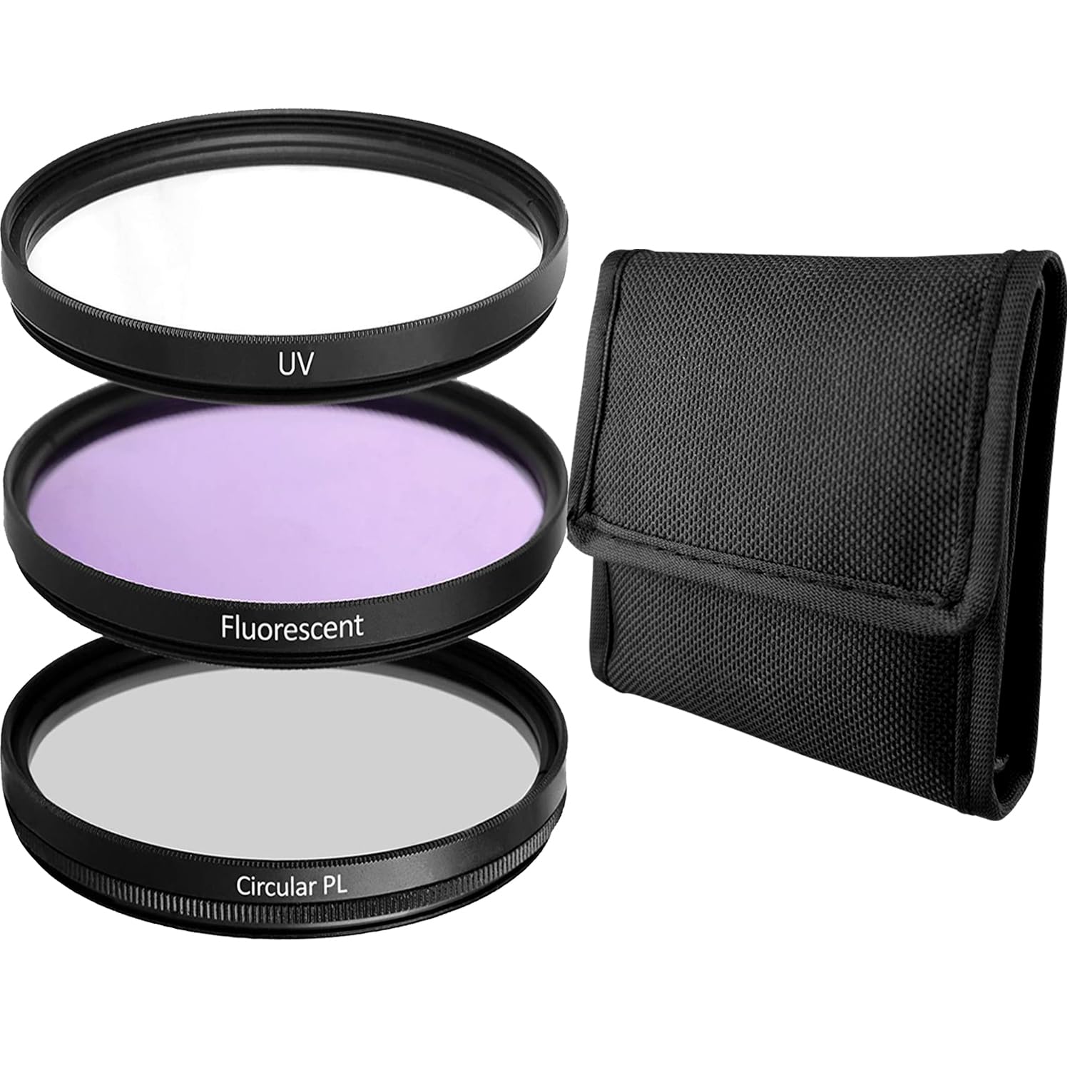 Buy 72MM Lens Filter Kit Bundle Pro, Includes 72MM CPL Filter, 72MM UV ...