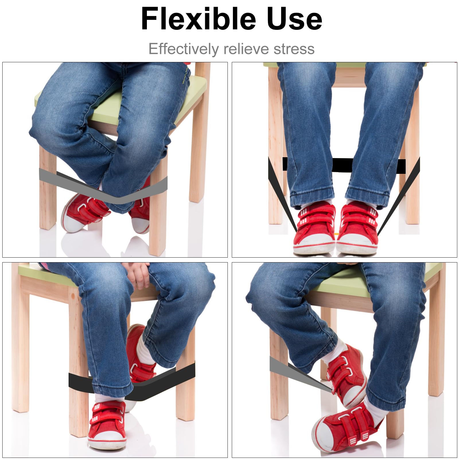 Snapklik.com : PLULON 15 Pack Chair Bands For Kids