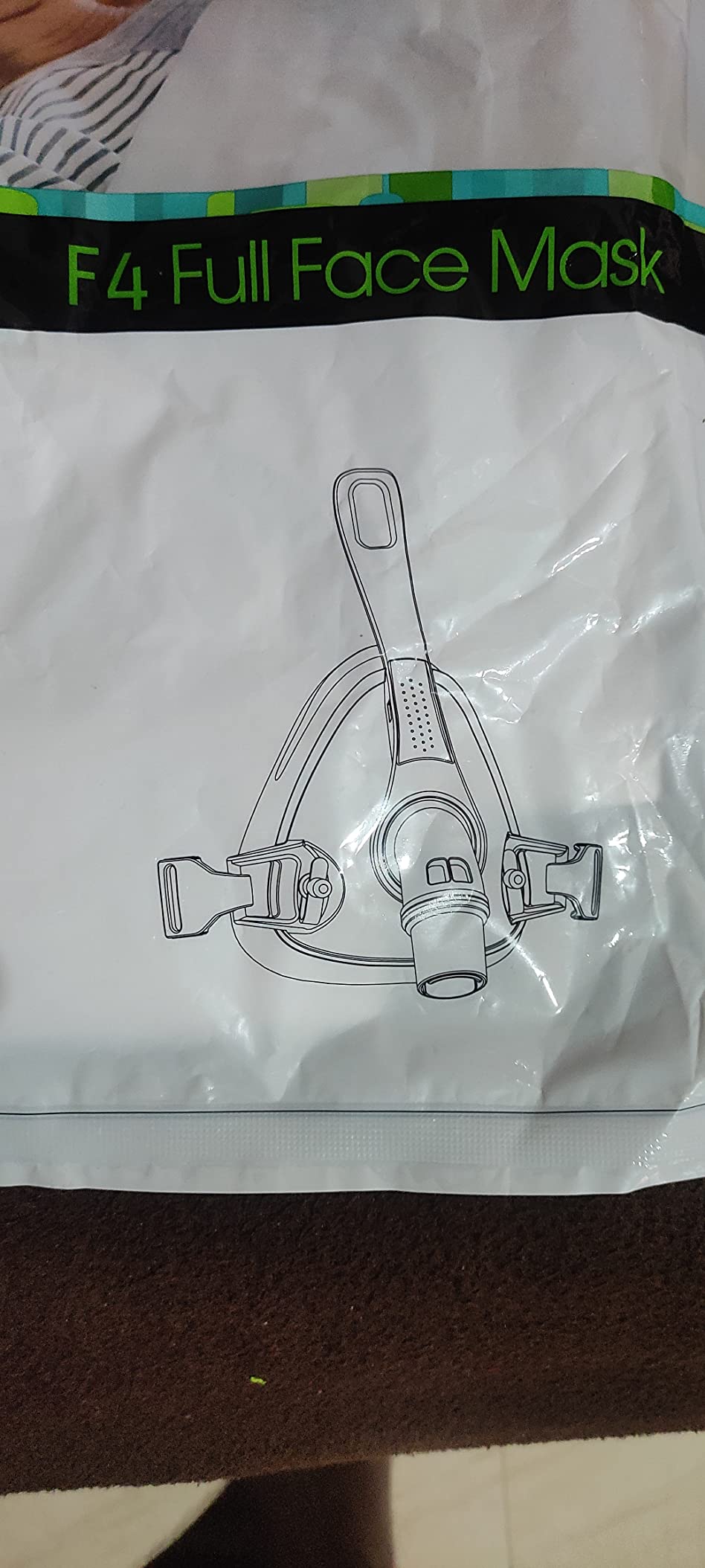 BMC F4 FULL FACE MASK WITH HEADGEAR (MEDIUM) : Amazon.in: Beauty