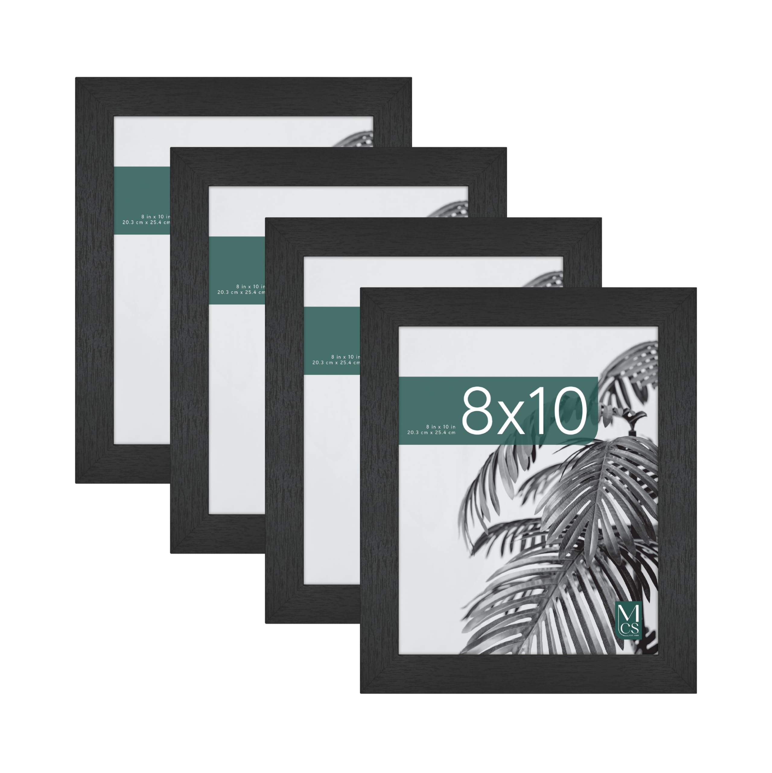 Snapklik.com : MCS Studio Gallery 8x10 Picture Frame Black Woodgrain ...