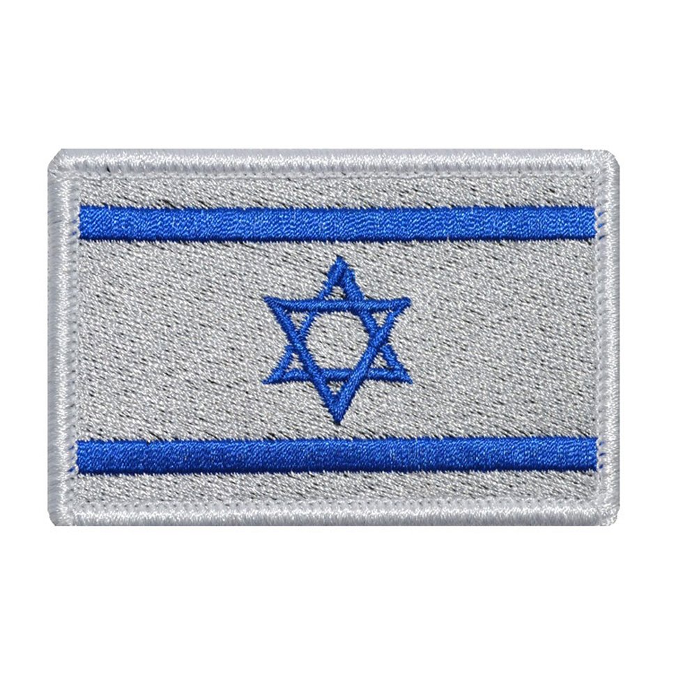 Buy Israel Armband Patch Embroidered 2x3 Moral Jewish Star of David Sew On Israeli National ...