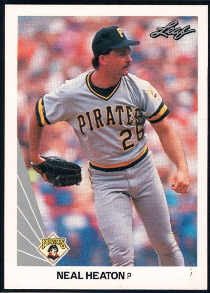 Amazon.com: Baseball MLB 1990 Leaf #460 Neal Heaton Pirates ...