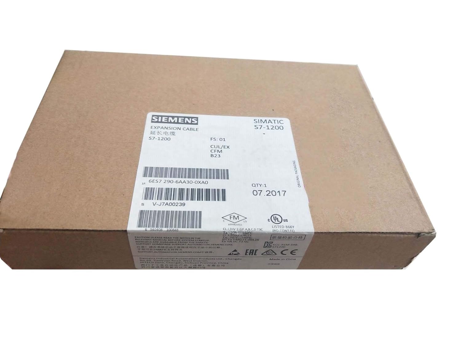 6ES7 290-6AA30-0XA0 SIMATIC S7-1200 Extension Cable 6ES7290-6AA30-0XA0 ...