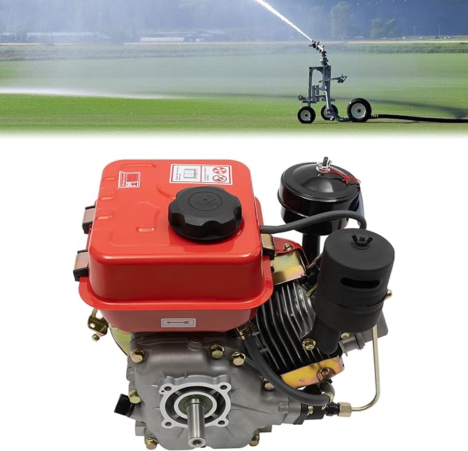 Amazon.com: 2.2KW 4 Stroke Diesel Engine, Manual Start Single Cylinder ...