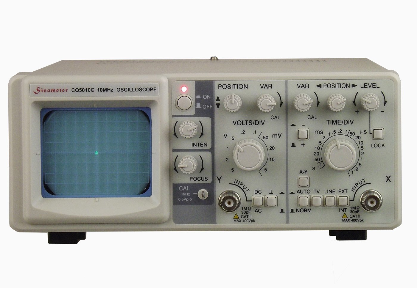 Sinometer 10 MHz Single Channel Oscilloscope, CQ5010C : Amazon.in ...