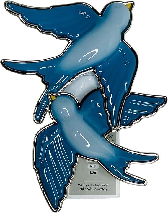 Amazon.com: Bath and Body Lovey Doves Blue Bird Adjustable Wallflowers ...