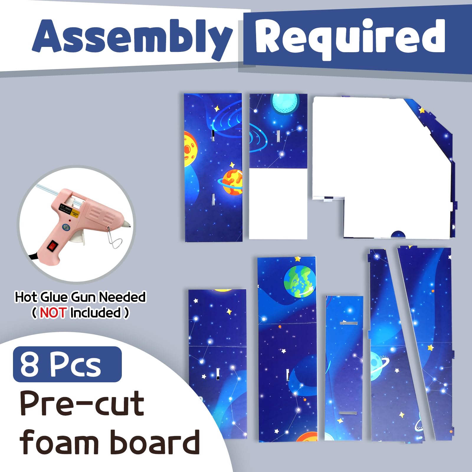 Snapklik.com : Marquee Numbers Space 1st-Birthday Decorations: 3ft ...