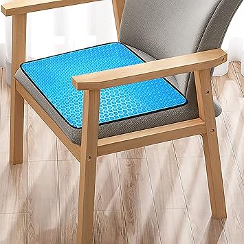 AZOD Gel Seat Cushion, Ergonomics Designed Quickly Cool Soft Gel Mat ...