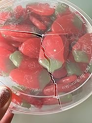 Haribo Giant Strawbs Gone Mini x 100 Mini Bags Vegetarian Strawberry ...