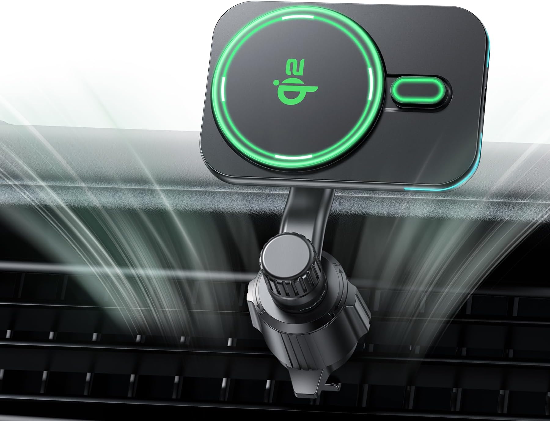 Amazon.com: Mukiya for MagSafe Car Charger Mount, Qi2-Certified 15W ...