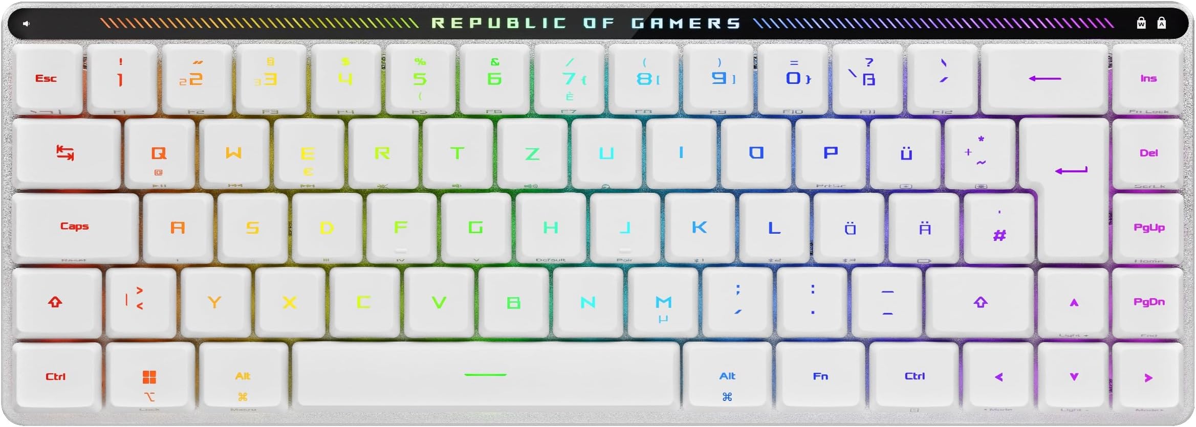 Logitech G G515 LIGHTSPEED TKL kabellose flache Gaming-Tastatur ...