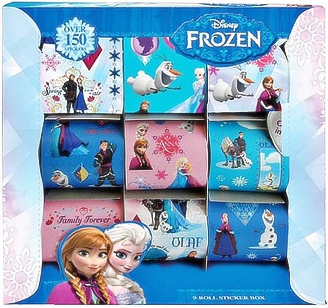 Amazon.com: Disney Frozen 9 Roll Sticker Box : Toys & Games