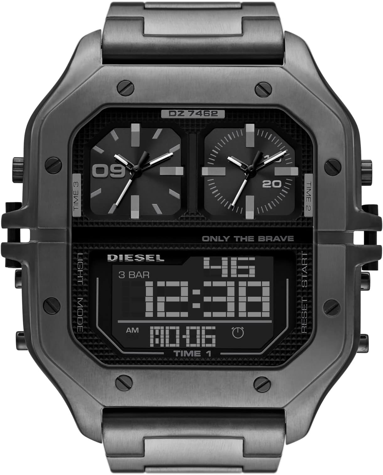 Buy Diesel Griffed Gunmetal Smartwatch DZT2042 at Amazon.in