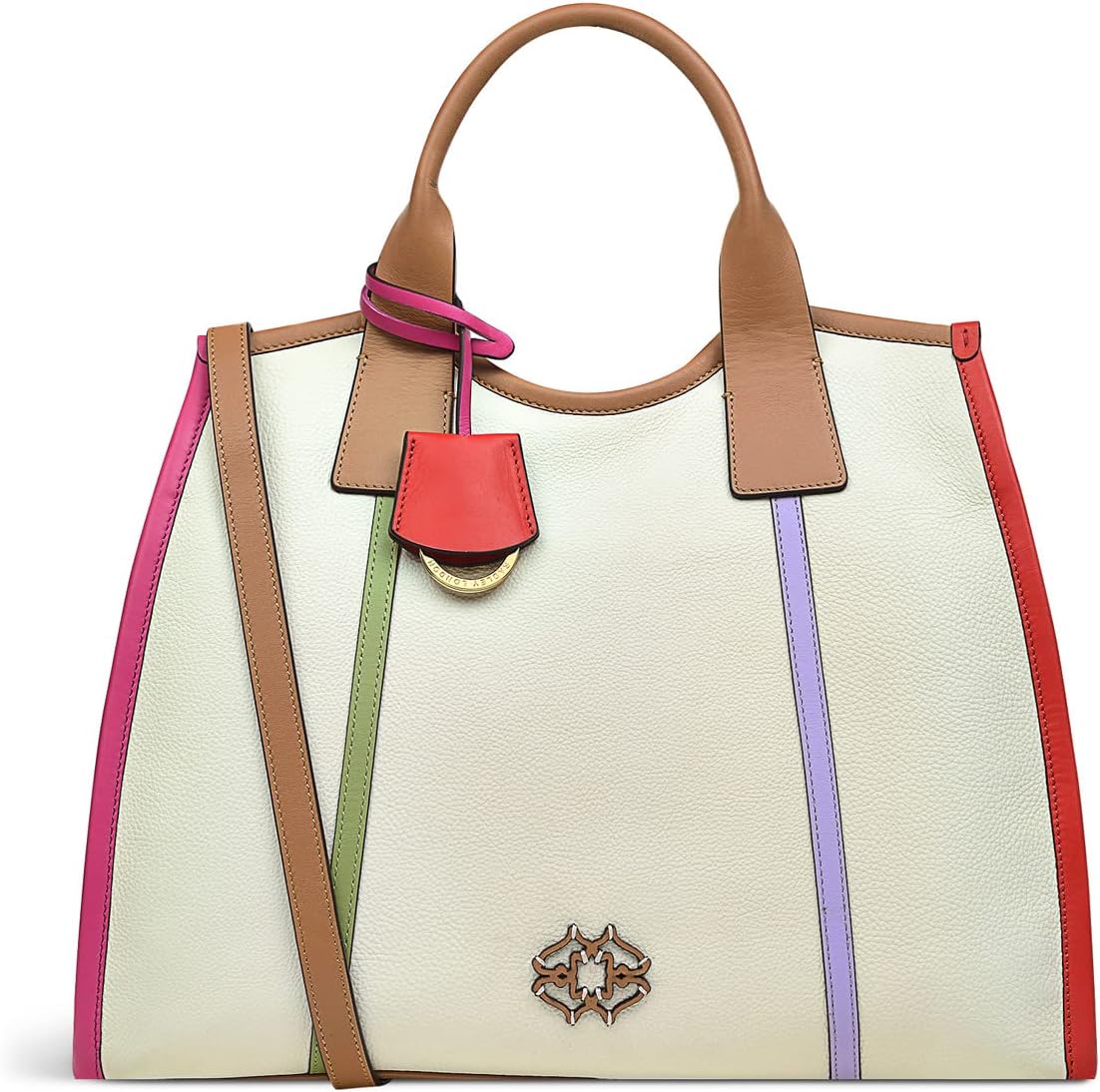 Amazon.com: RADLEY London Birch Gardens - Large Ziptop Satchel ...
