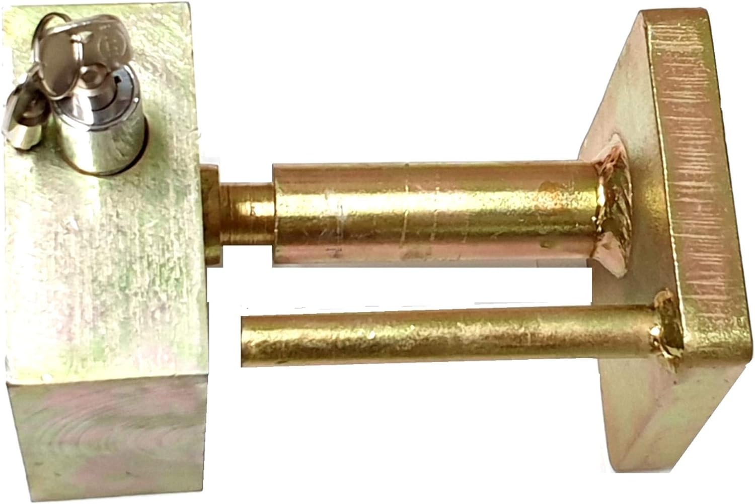 DYNATEX Trailer Eye Lock Twin Pin High Security Key Heavy Duty Plant ...