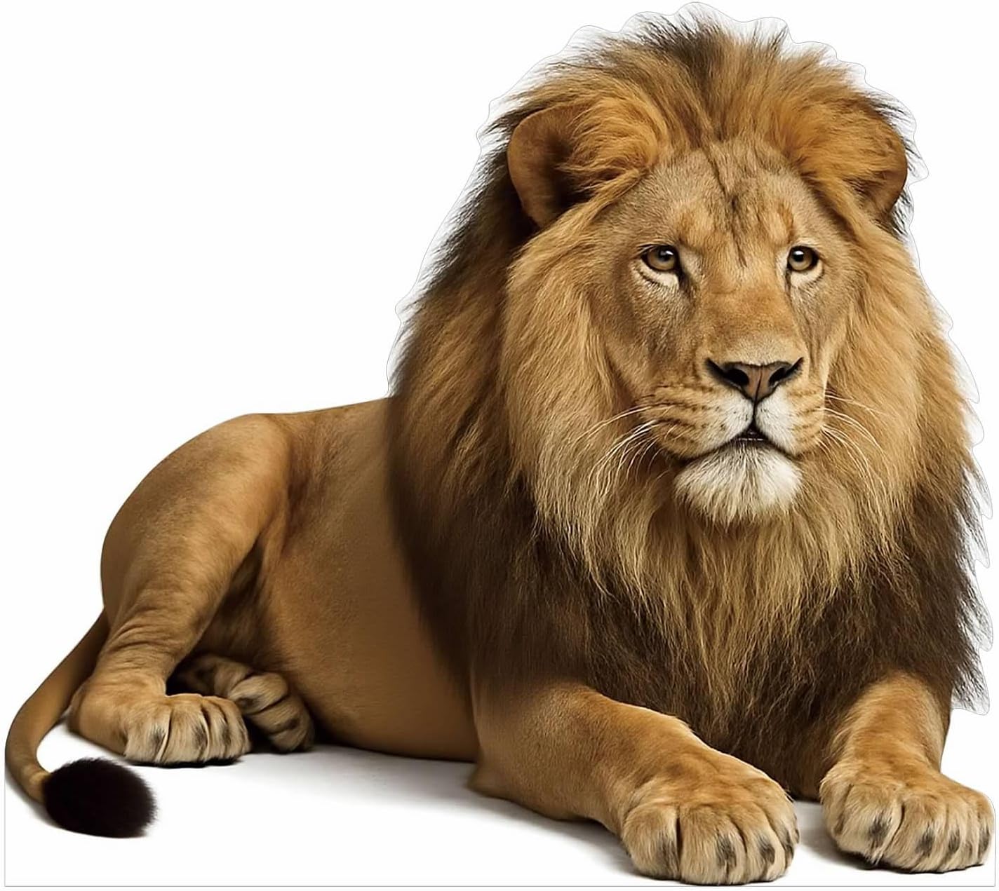 Amazon.com: Lion Cardboard Cutout 3 Feet – Life-Size Realistic Animal ...