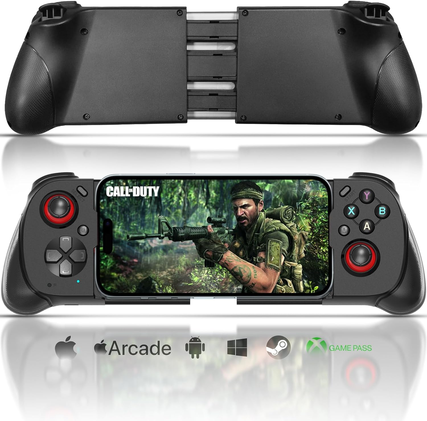 Amazon.com: Joso Wireless Mobile Gaming Controller for iPhone/Android ...