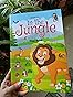 In the Jungle - Lift The Flap Book for Kids Age 3-6 Years with Bright ...