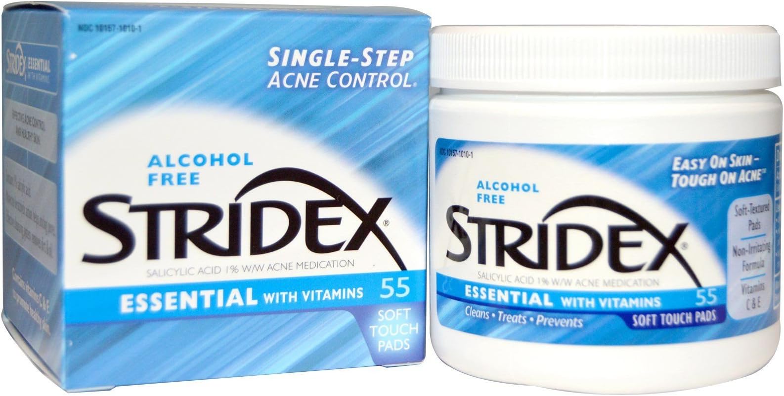 Amazon.com: Stri-dex Pads Maximum Strength, 3 Pack of 55 Pads : Beauty ...