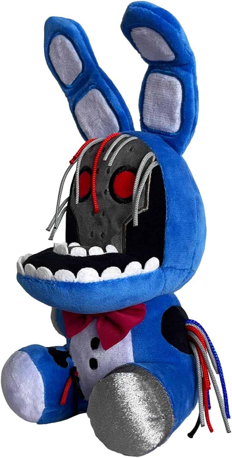 Stuffed Toy Withered Bonnie Plush Soft Huggable for Kid All Age Fan 7 Inch
