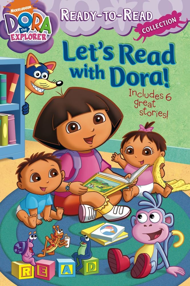 Amazon.com: Let's Read with Dora! (Dora the Explorer) (Ready-To-Read ...