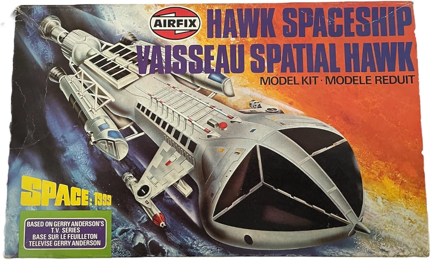 Vintage Airfixes 1975 Gerry Andersons Space 1999 Hawk Spaceship Plastic ...