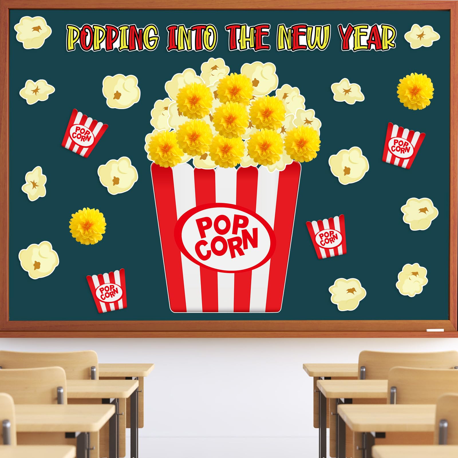 Popcorn Template For Bulletin Board