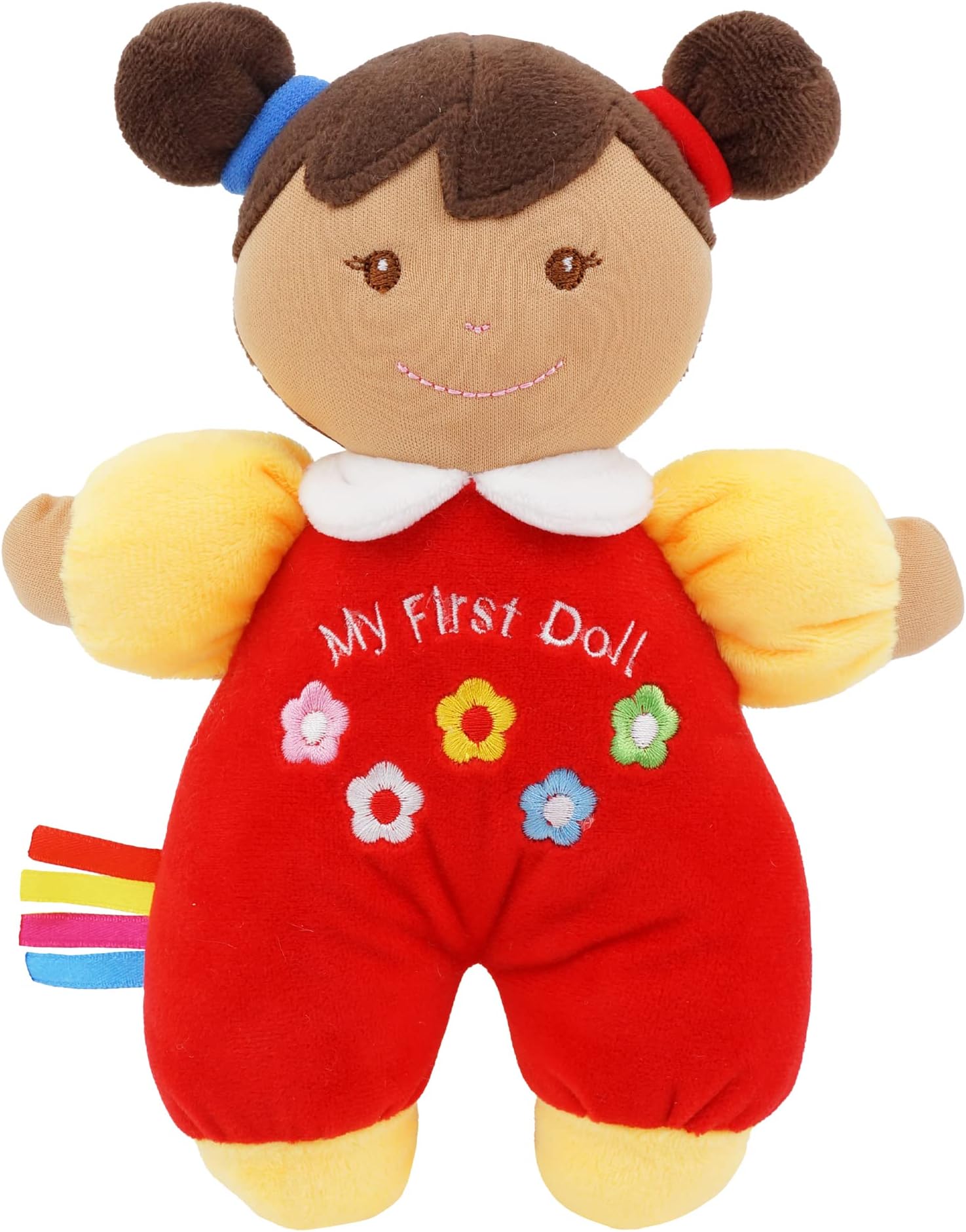 Amazon.com: Baby Starters Plush 11 inch Snuggle Buddy Baby Doll, Ellie ...