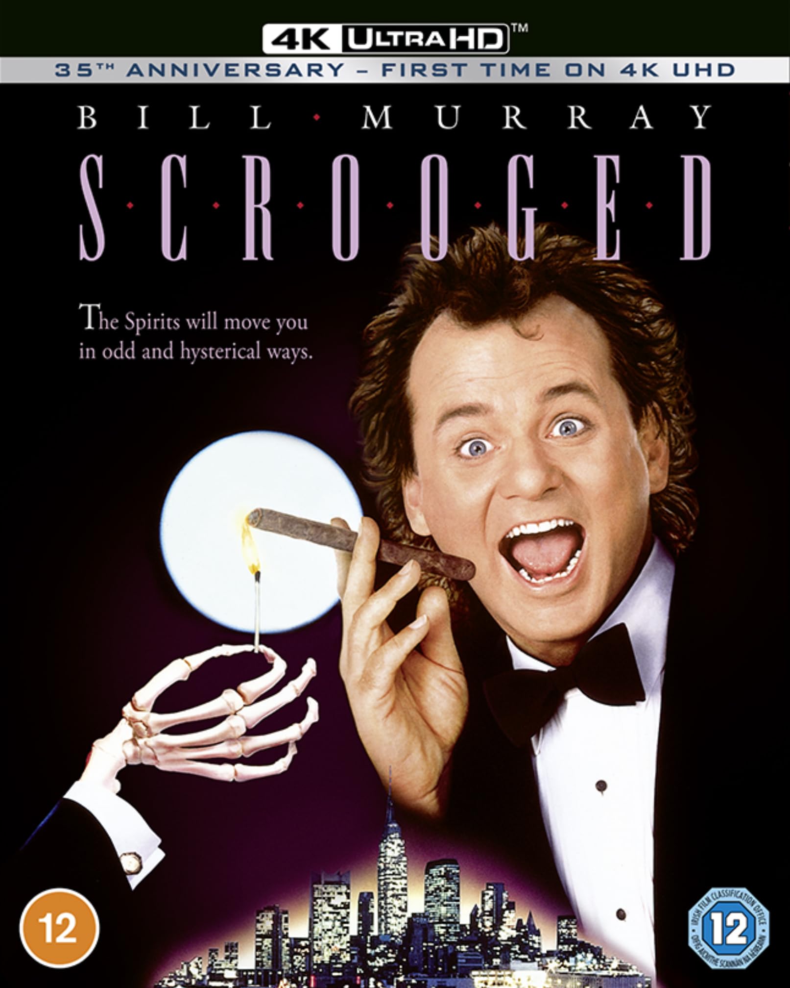 Scrooged 4K UHD: Amazon.co.uk: Richard Donner, Bill Murray, Karen Allen ...