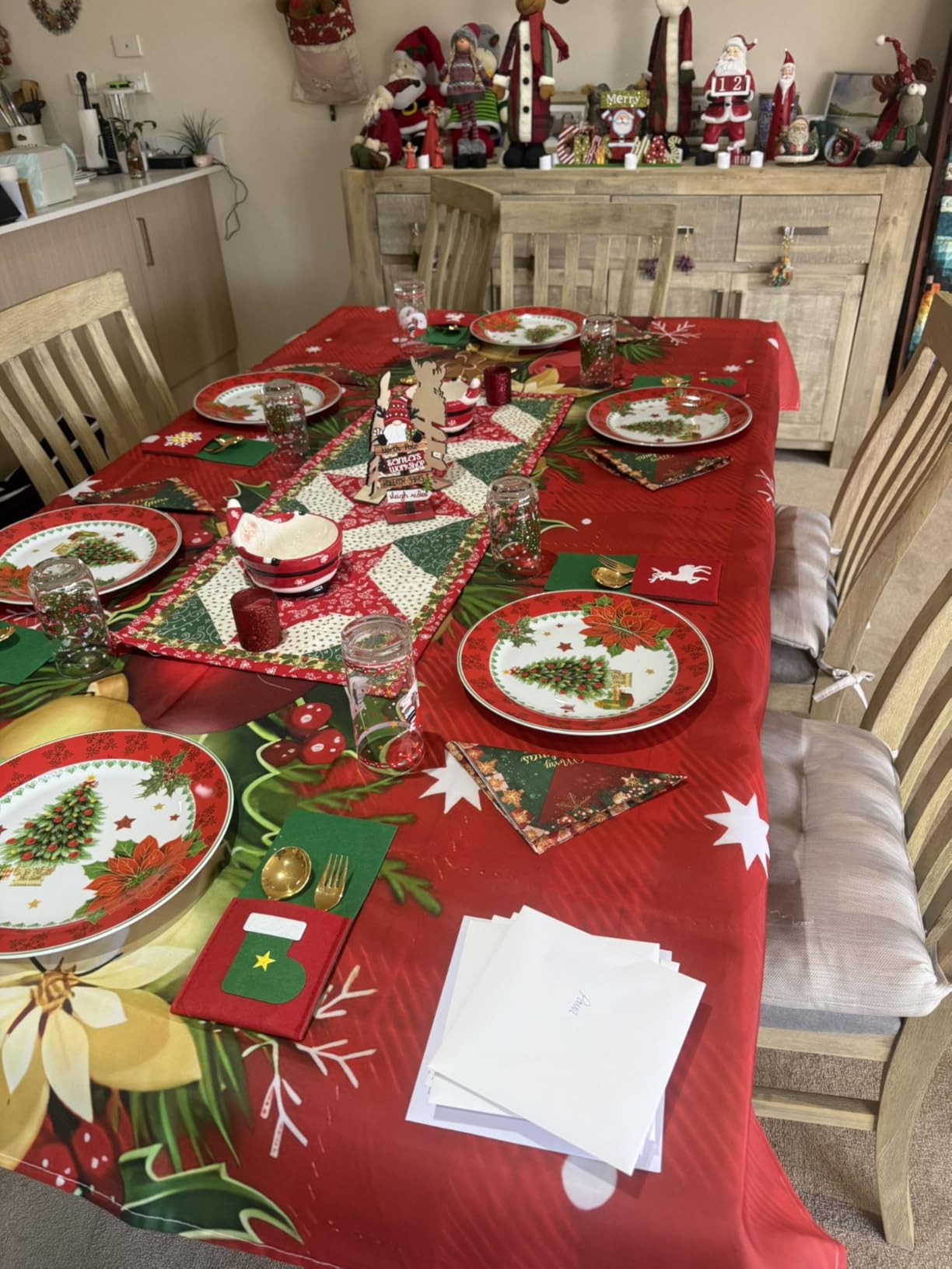 Christmas Napkins, 40 Sheets Premium Paper Napkins for Christmas Dinner ...