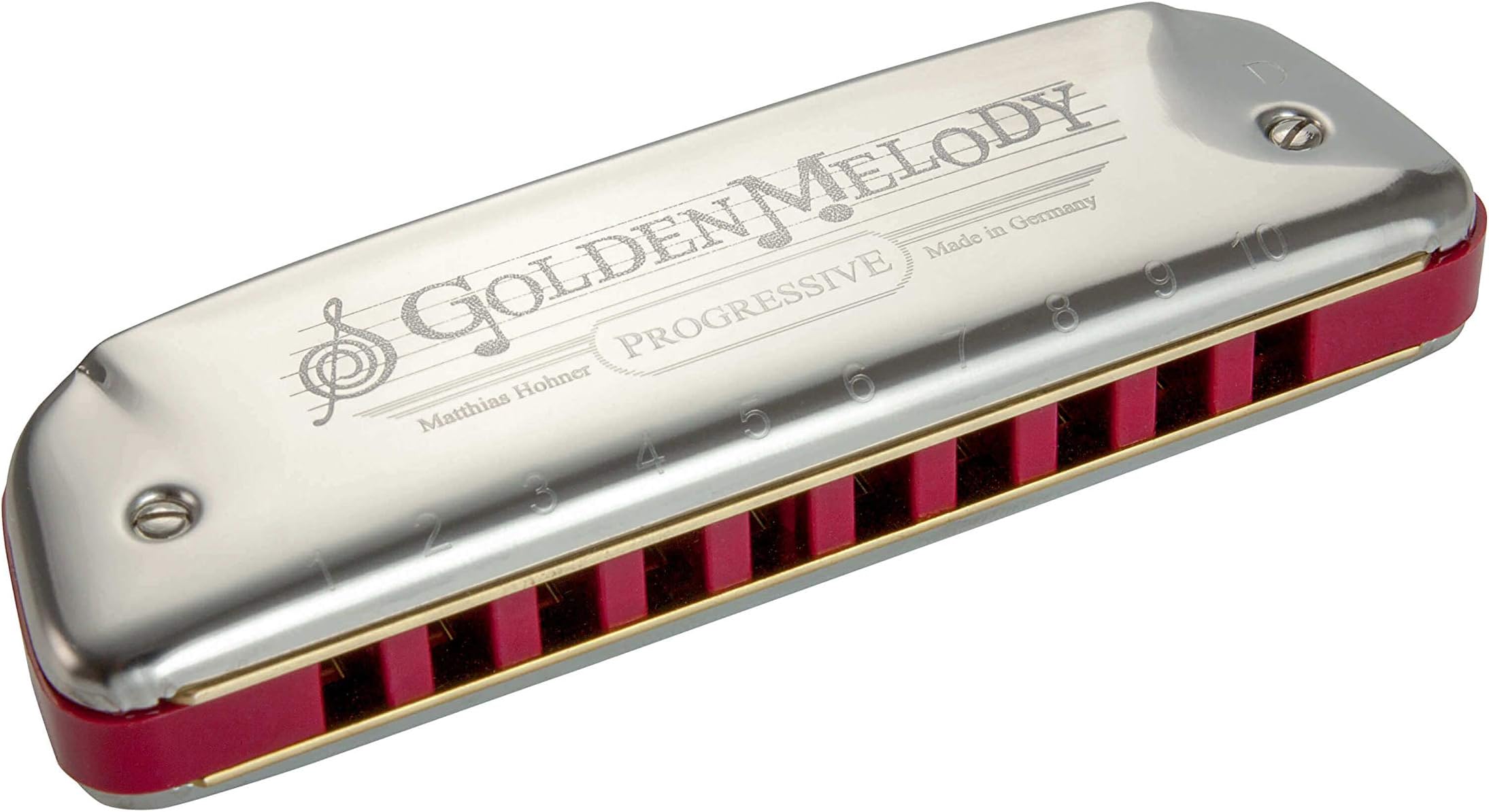 Amazon.com: Hohner Golden Melody Harmonica, Key of G : Musical Instruments