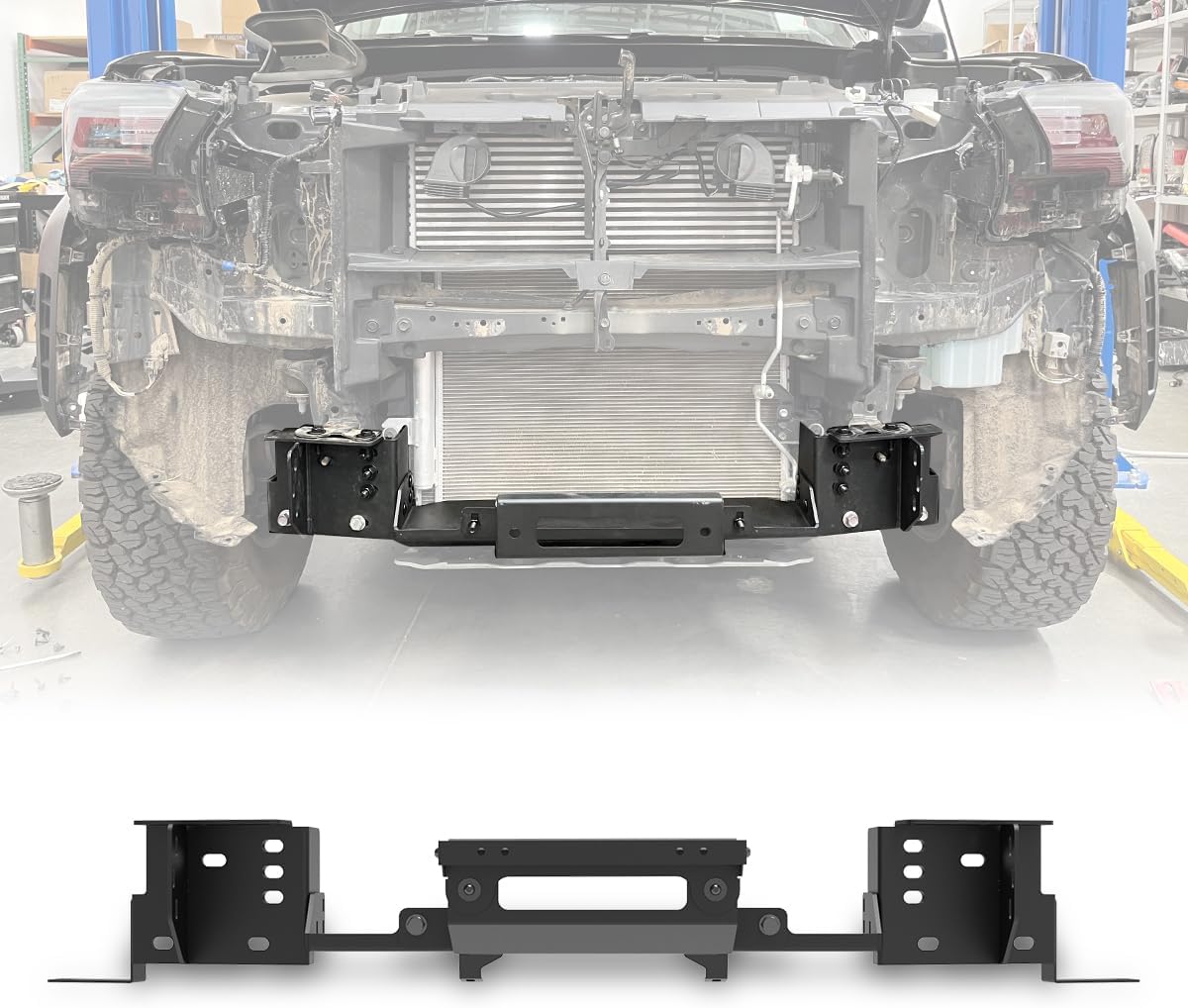 Amazon.com: I1MOTOR Front Hidden Winch Plate for 2024 2025 Toyota ...