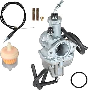 Amazon.com: Thomletha Carb Carburetor With Throttle Cable Replacement for Yamaha Breeze 125 YFA1 ...