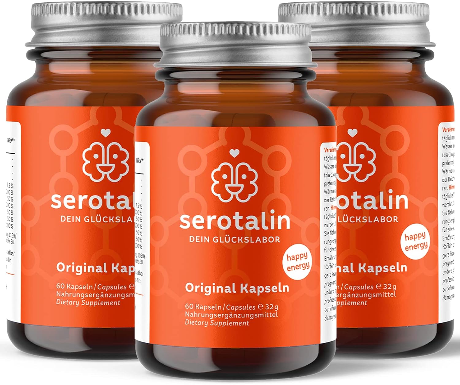 Serotalin ORIGINAL KAPSELN | Energie, Motivation & Fokus mit Griffonia ...