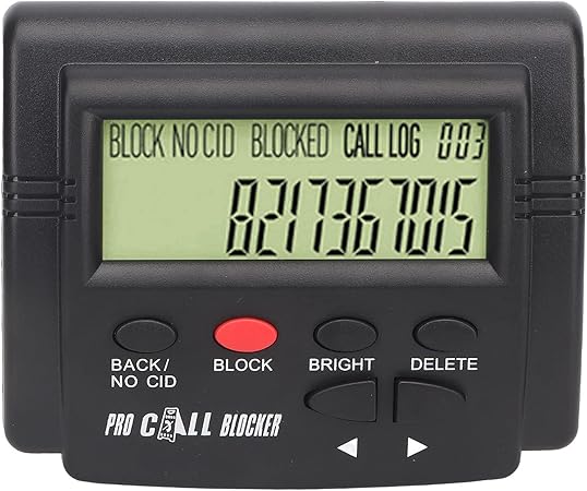 Call Blocker, Landline Phone Call Blocker with LCD Display and 4000 ...