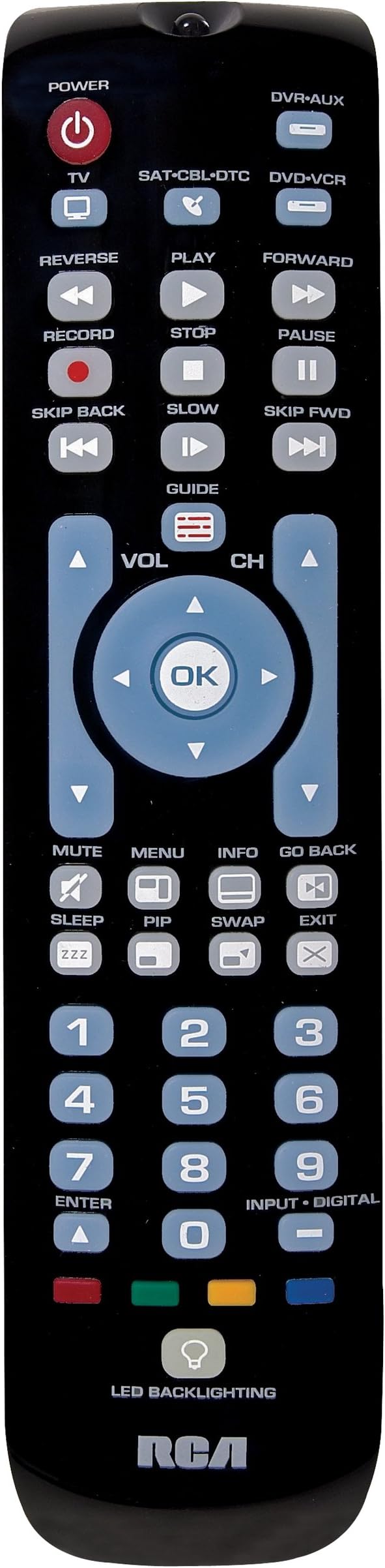Amazon.com: RCA RCRN04GR 4-Device Universal Remote : Electronics