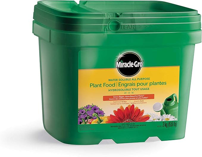 Miracle-Gro Water Soluble All Purpose Plant Food, 3kg | Instant Feeder ...