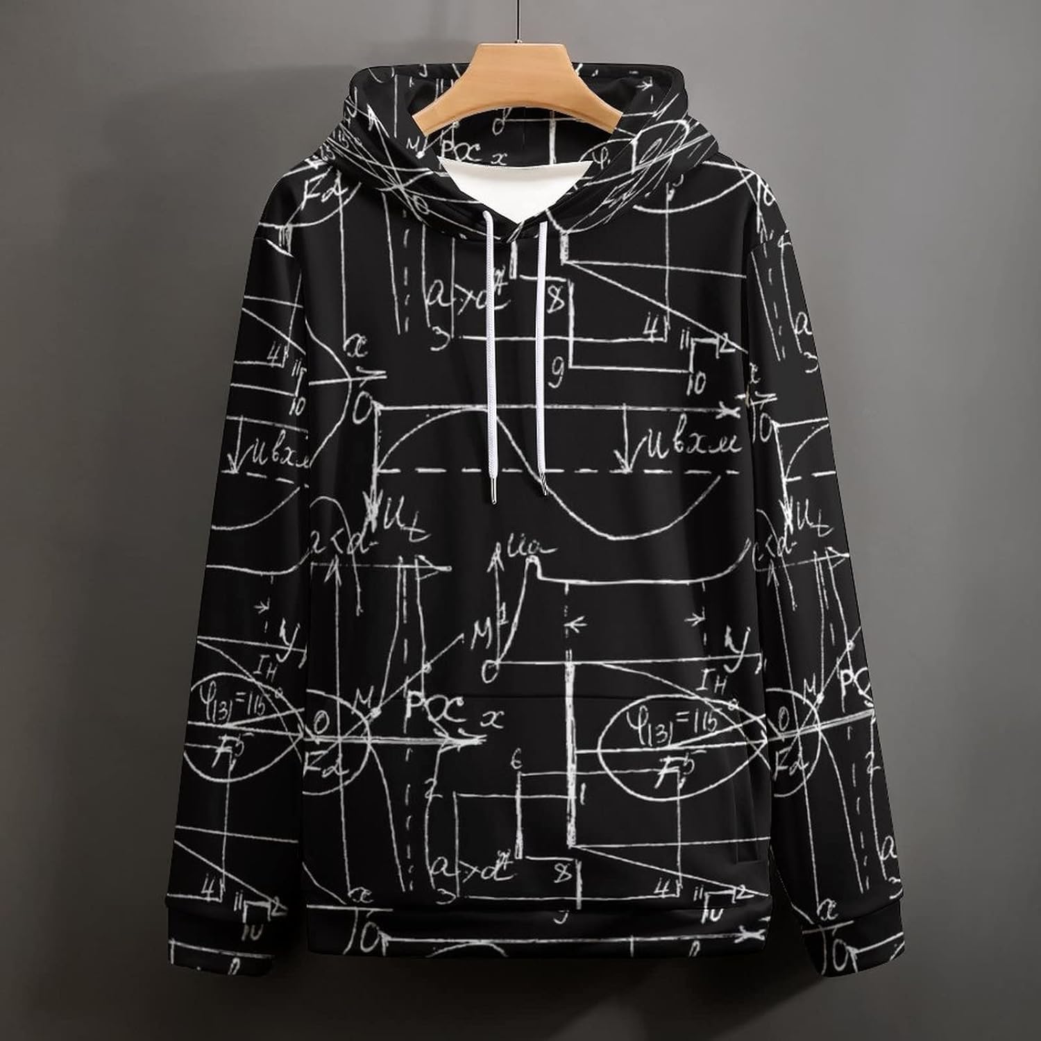 Mathematical Formulas 3D Digital Print Hoodies for Men Women Pullover ...