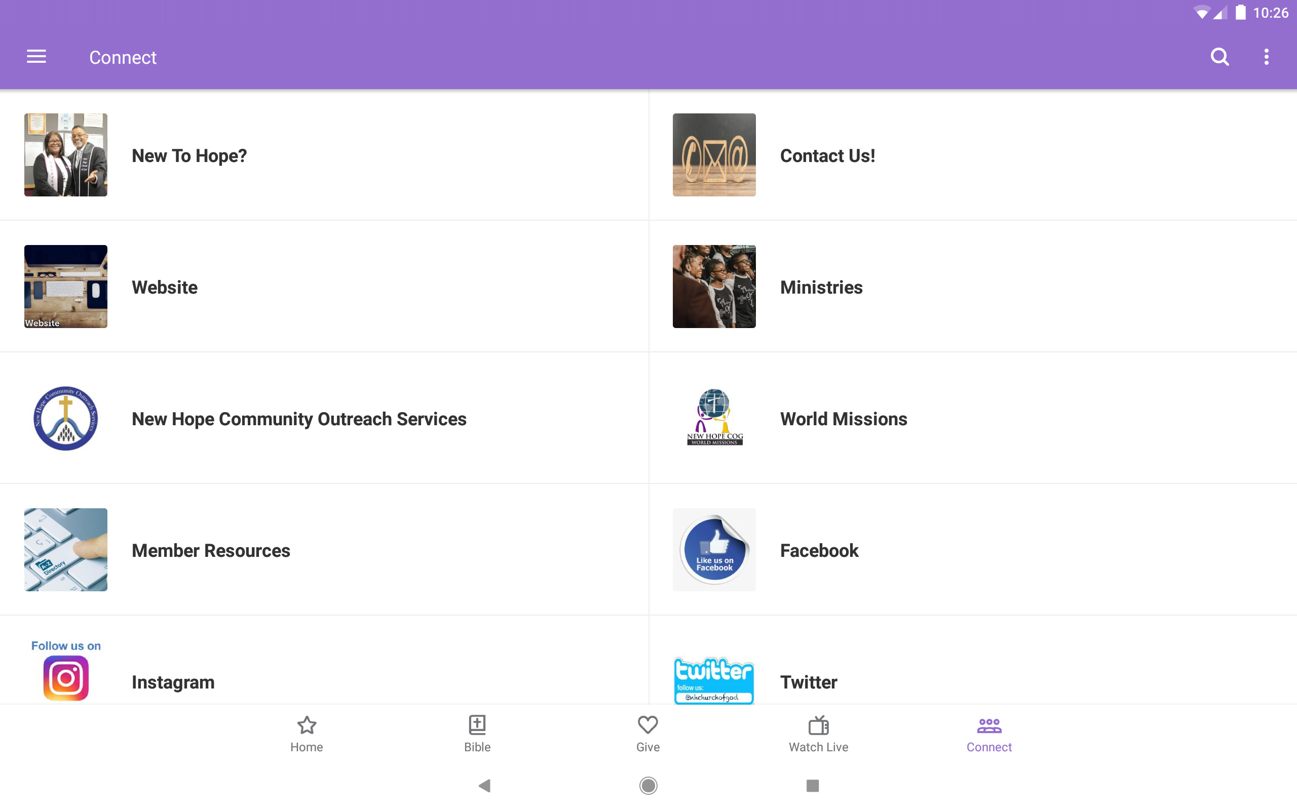 New Hope COG - App on Amazon Appstore