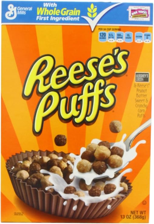 Reese's Puffs 368 g : Amazon.co.uk: Grocery