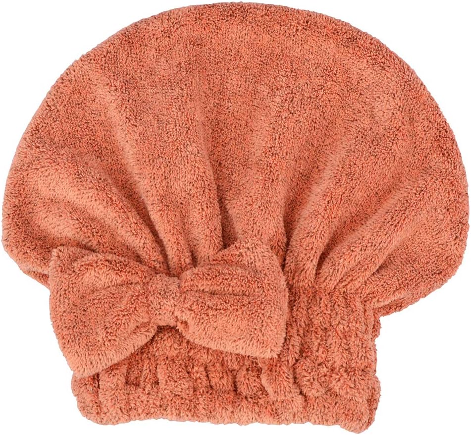 Qiafeiye Microfiber Hair Drying Towel Cap Super Absorbent Quick Dry ...