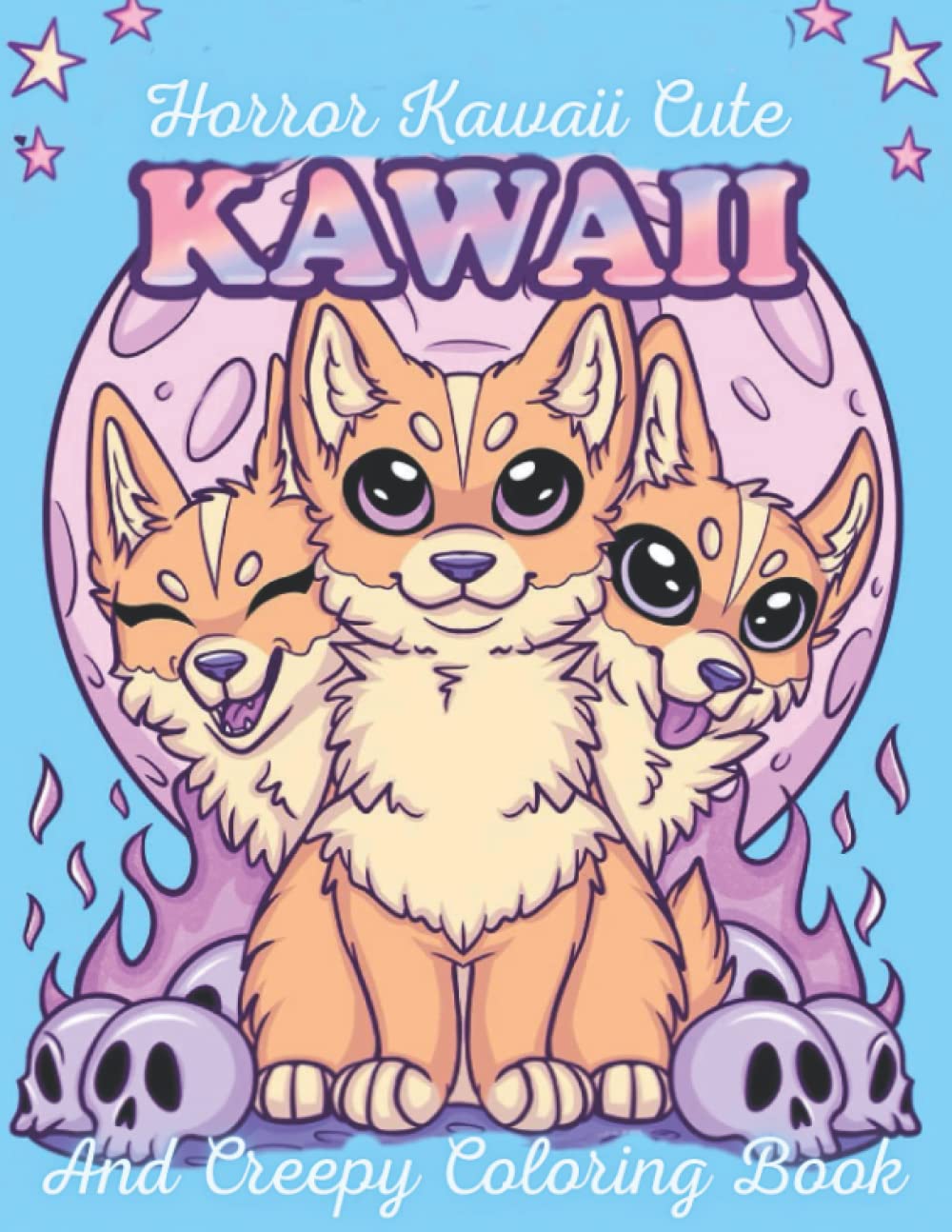 Horror Kawaii Cute And Creepy Coloring Book Pastel Goth Spooky ...