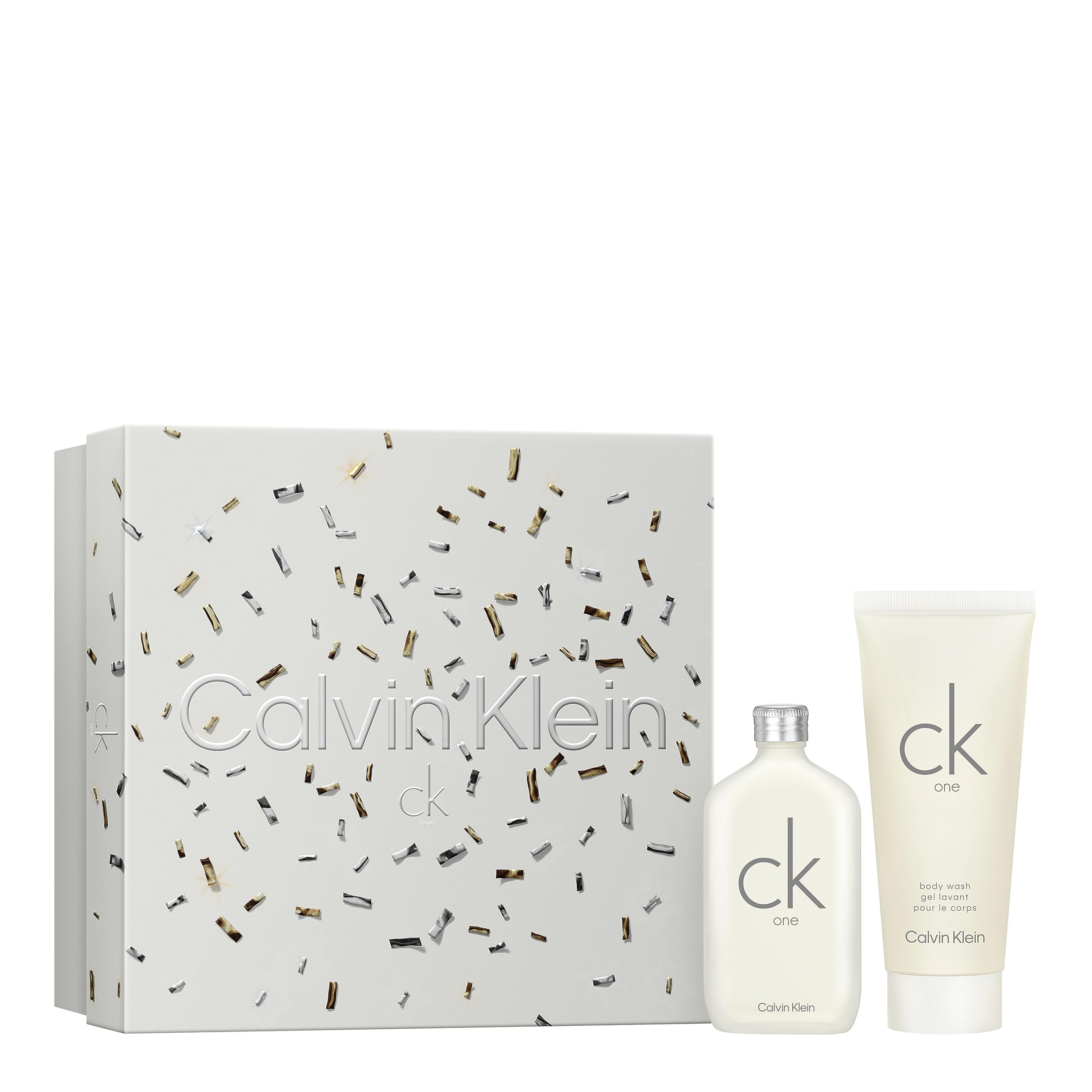 Calvin Klein CK One Unisex Fragrance Gift Set: Eau de Toilette 50ml ...