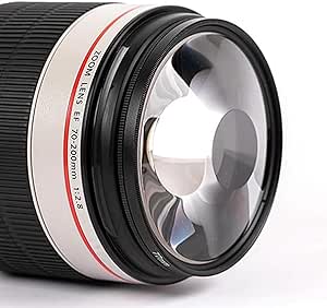 77mm Camera Vortex Effect Filter, Spiral Halo Swirl Special Effect ...