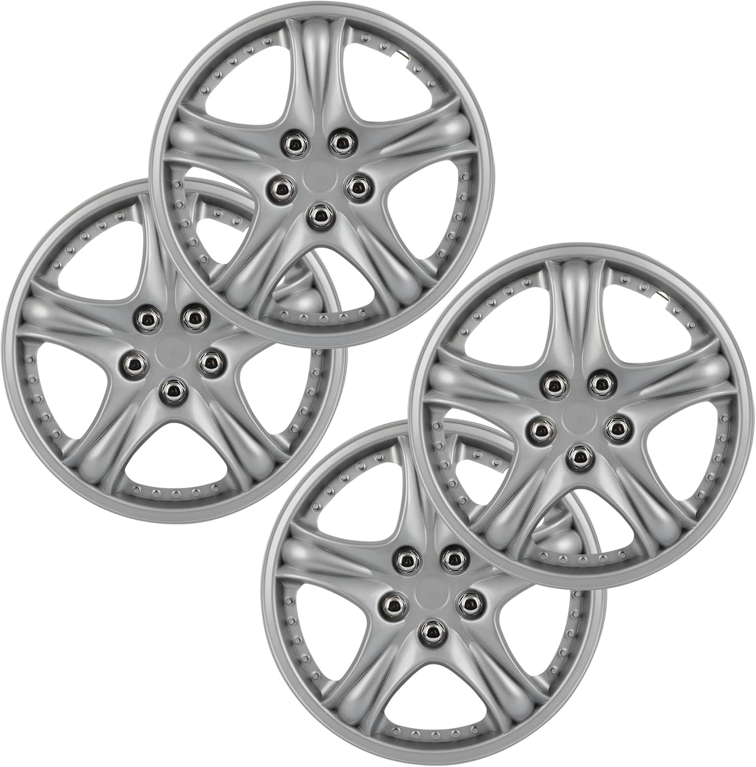 Amazon.com: OCPTY Easy Installation Hubcap Auto Tire Replacement ...