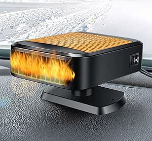 Amazon.com: Car Heater & Defroster 12V Portable Car Heaters for Vehicle ...