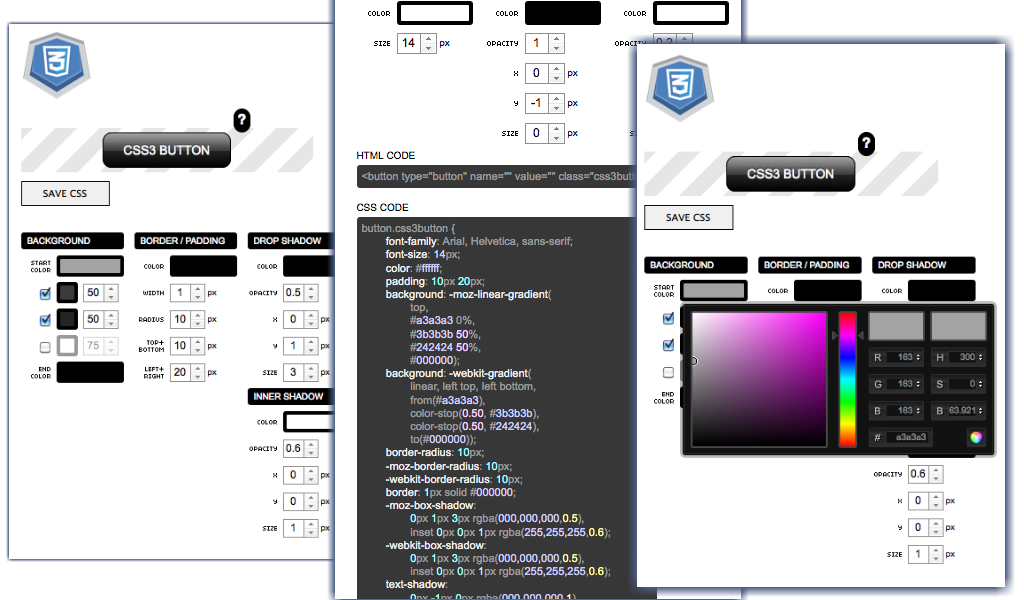 CSS3 Button Generator:Amazon.com:Appstore for Android