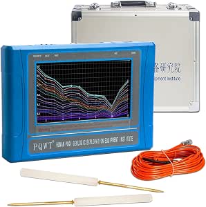 PQWT TC150 Detector de Agua Subterránea con Mapeo Automático 150 Metros ...
