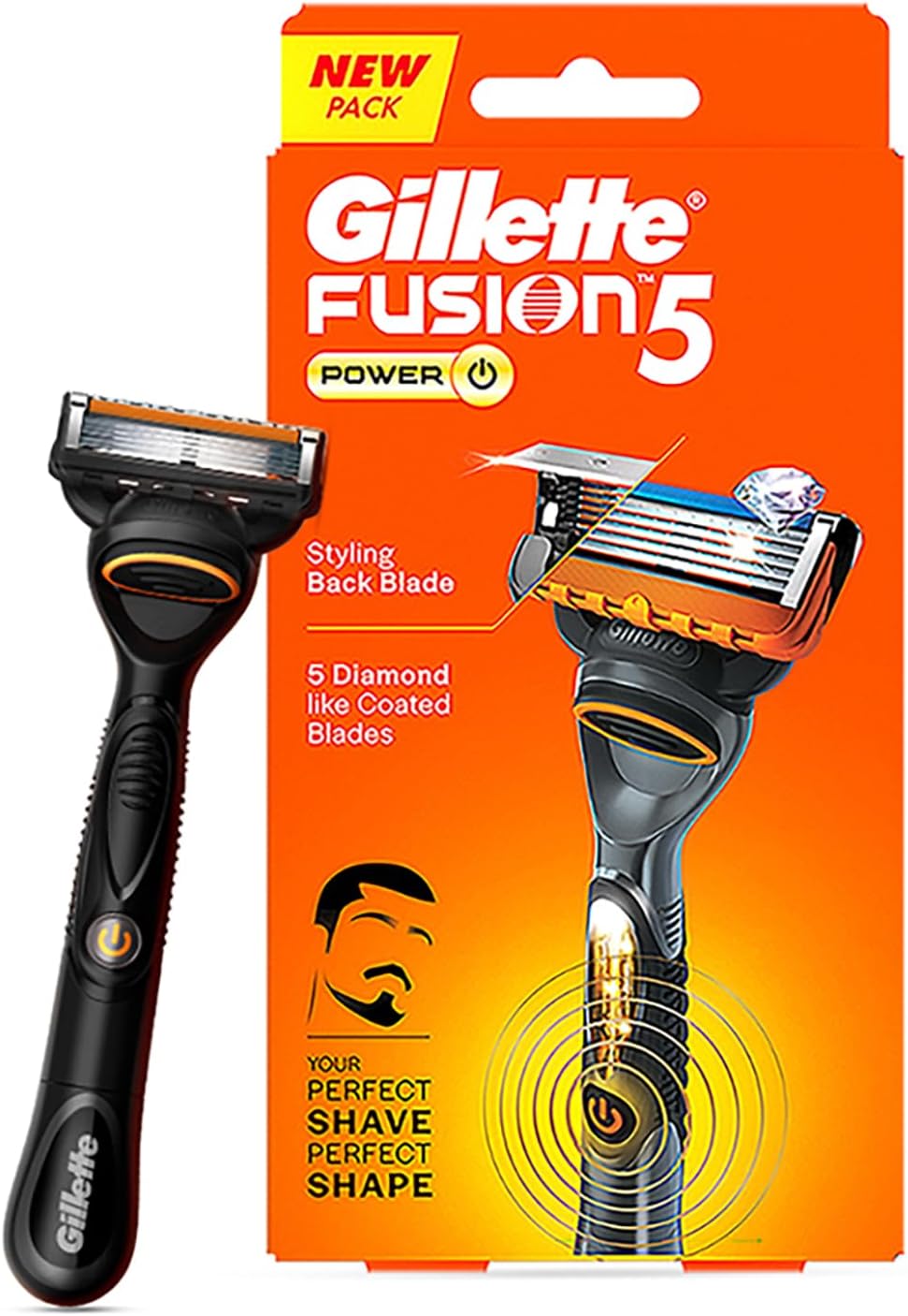 Amazon.com: Gillette Fusion Power Razor with Battery : Beauty ...