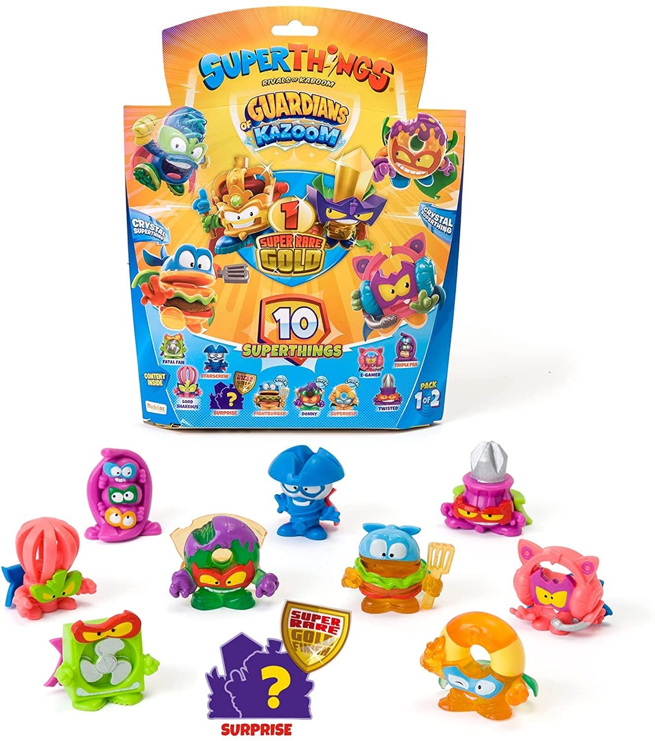 Buy SUPERTHINGS RIVALS OF KABOOM - Series 9 - Guardians of Kazoom –Pack ...